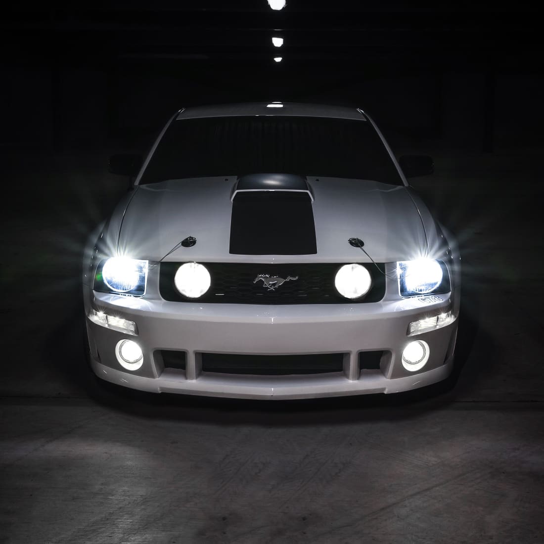 Stang Lights - 2005-2009 Mustang LED Headlight Conversion Kit