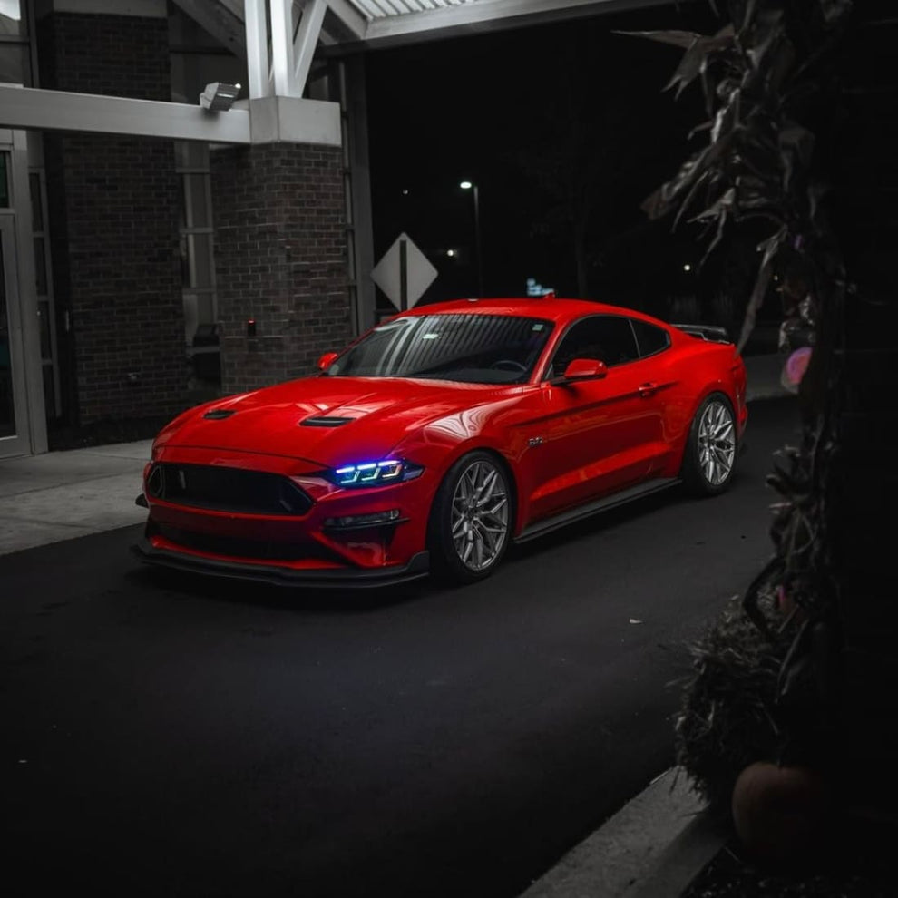 Stang Lights - 2018-2023 Mustang S650 Style Headlight RGB