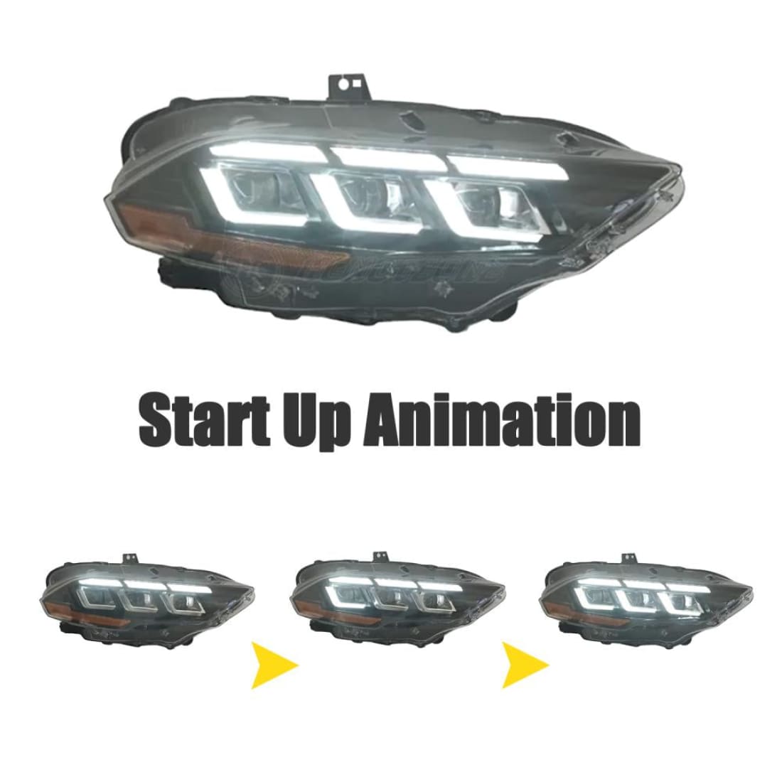 Stang Lights - 2018-2023 Mustang S650 Style LED Headlights