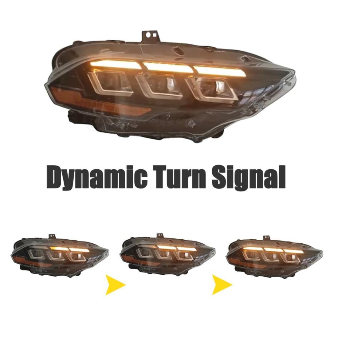 Stang Lights - 2018-2023 Mustang S650 Style LED Headlights